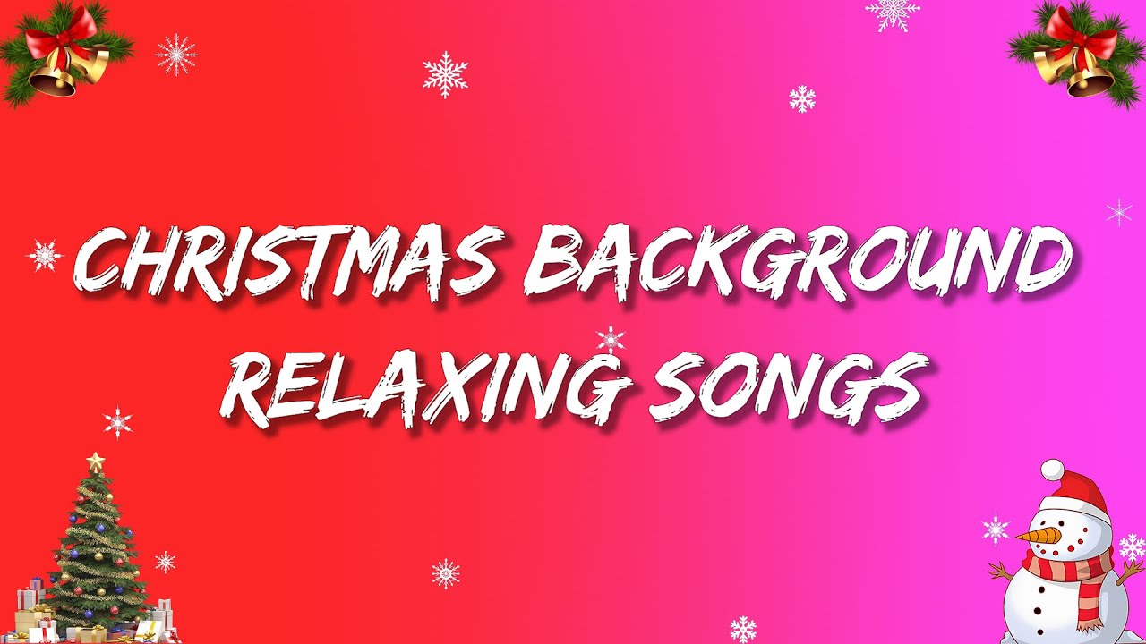 Christmas Piano Lounge Music Playlist 🌲 Christmas Background Relaxing ...