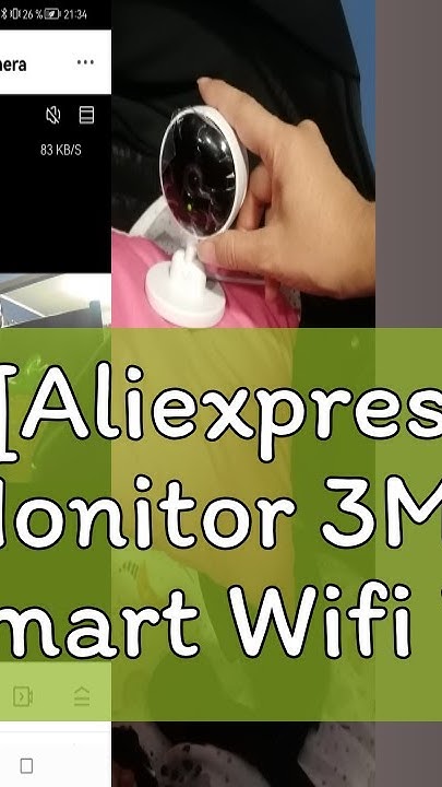 Review [Aliexpress] DBIT Baby Monitor 3MP Tuya Smart Wifi Video Surveillance Cameras Newborn ...