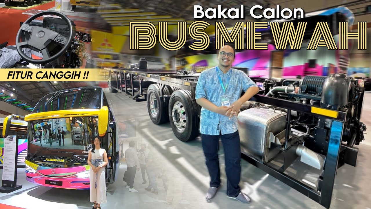 CALON BUS "TRONTON" MEWAH & CANGGIH INDONESIA !! Mercedes-Benz O 500 ...