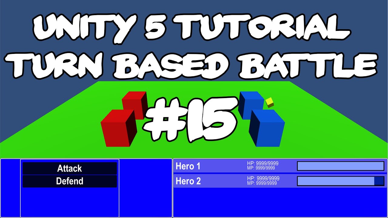 Unity 5 Tutorial: Turn Based Battle System #15 - Attack Panel Inputs ...