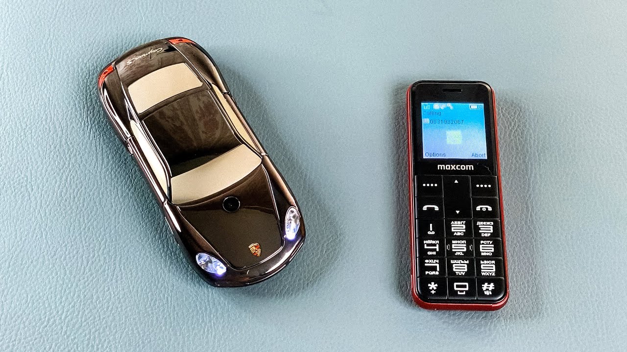 Maxcom MM111 vs VERTU Porsche 911 Cayman S Incoming Call & Outgoimg Call - YouTube