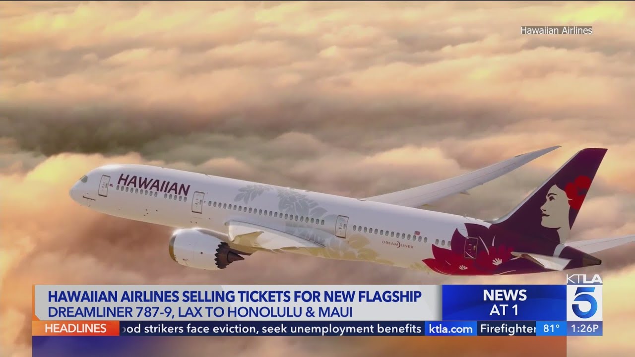 Hawaiian Airlines begins selling tickets for new state-of-the-art ...