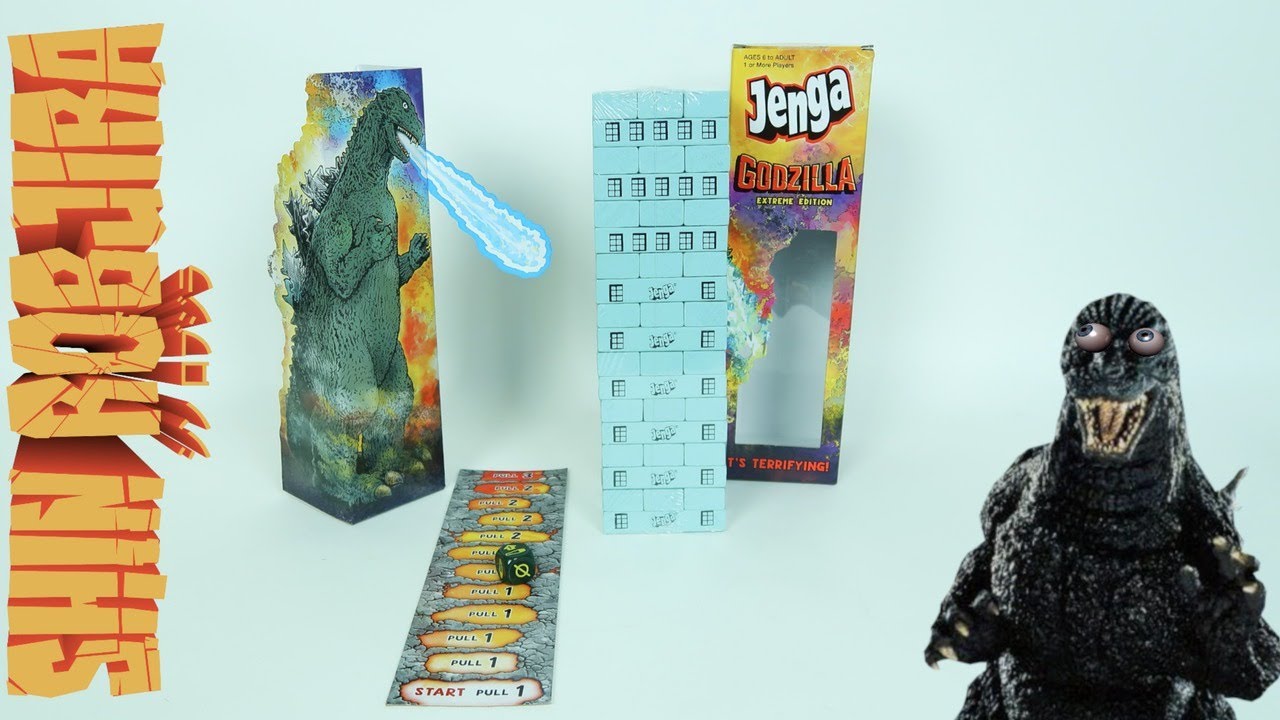 Jenga Godzilla: Extreme Edition | Review - YouTube