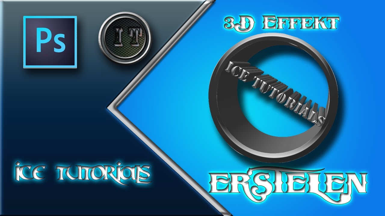 Ice-Tutorials Präsentiert Adobe Photoshop cs6 3D Efekt Erstellen by Ice ...