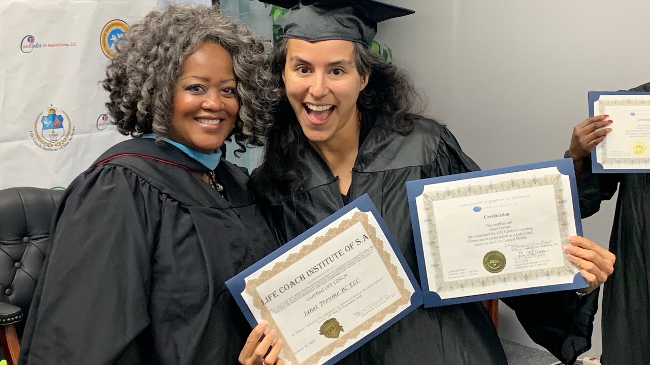 In Touch: My Life Coaching Graduation Ceremony - YouTube