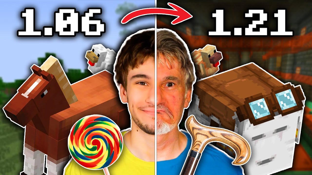 Minecraft Grandpa Yells at Square Clouds [Minecraft] - YouTube