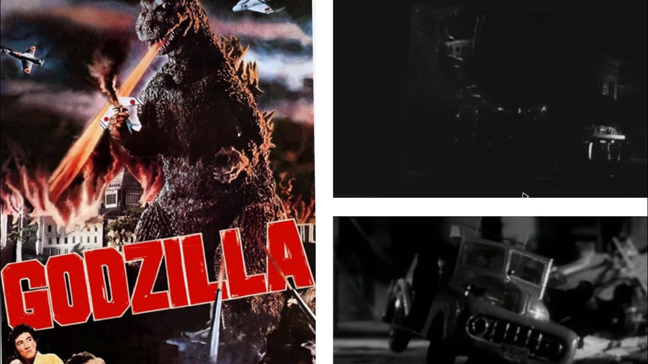 Godzilla 1954 Stop motion shots - YouTube