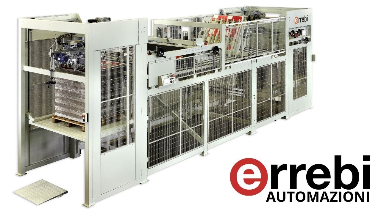 Raddrizzatore automatico di cartone accoppiato - YouTube