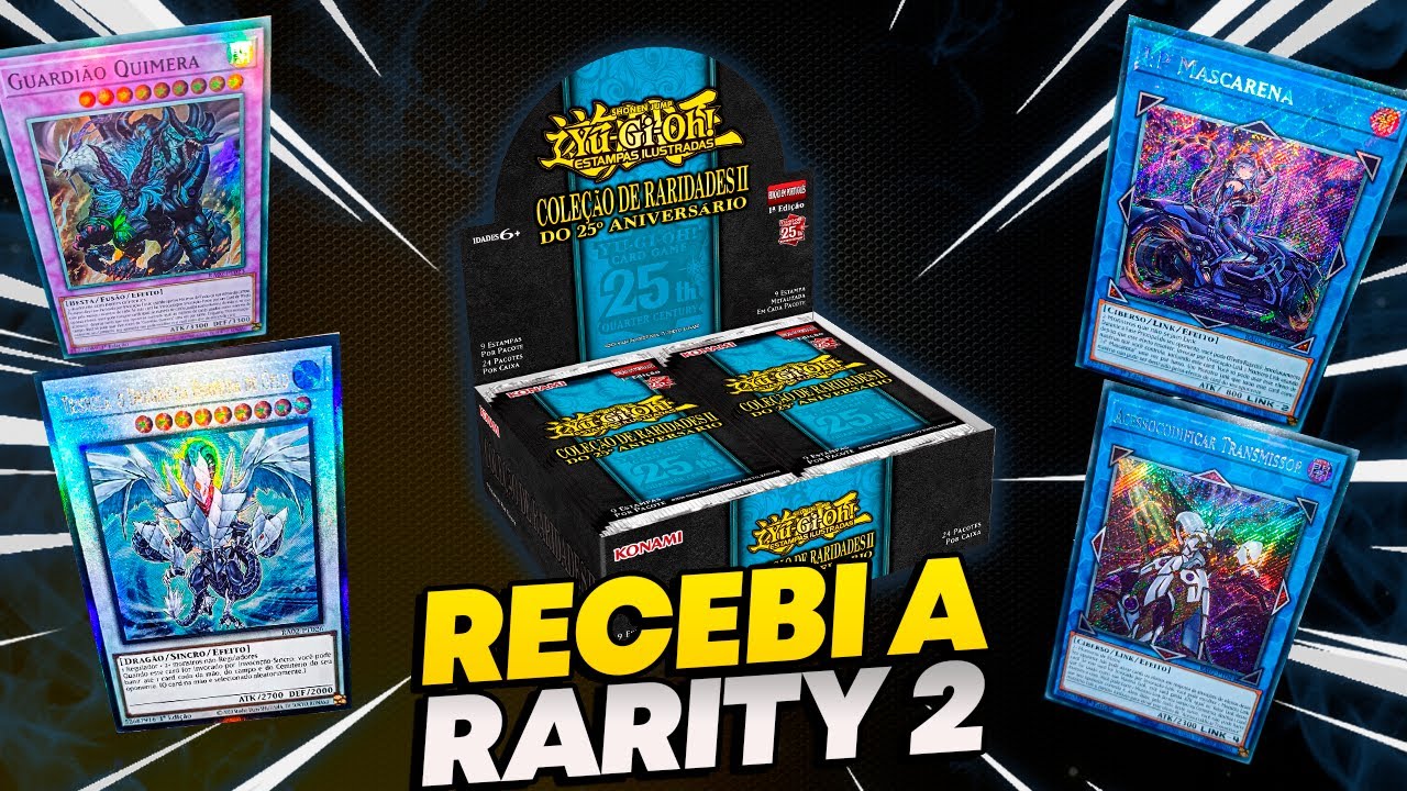 RECEBI A RARITY COLLECTION 2!! MAIS UMA COLEÇÃO INCRÍVEL DE 25 ANOS DO ...