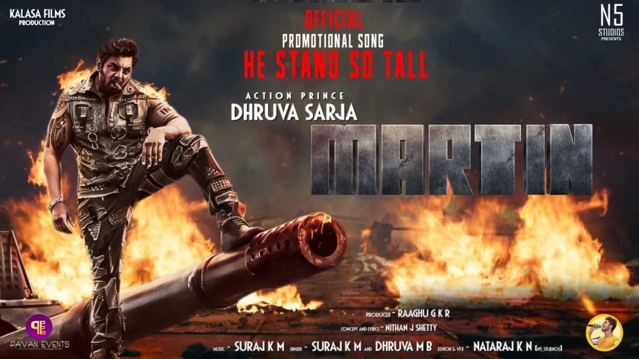 MARTIN PROMOTIONAL SONG PROMO |ACTION PRINCE DHRUVA SARJA | N5_STUDIOS ...