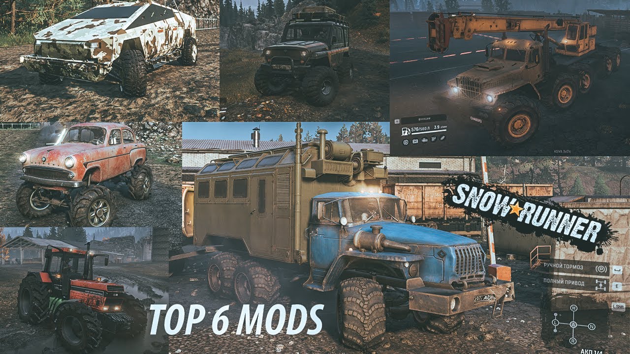 SNOWRUNNER TOP MODS #1 - YouTube