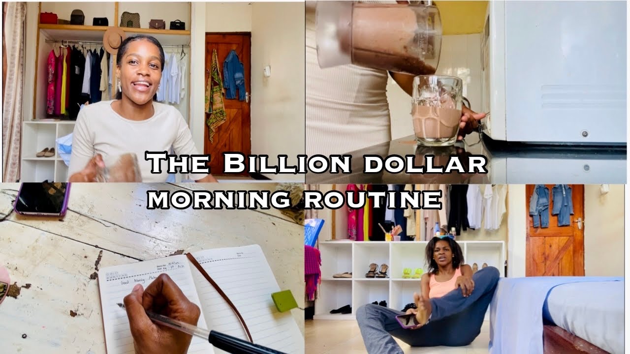 The Billion Dollar Morning Routine … well I tried - YouTube