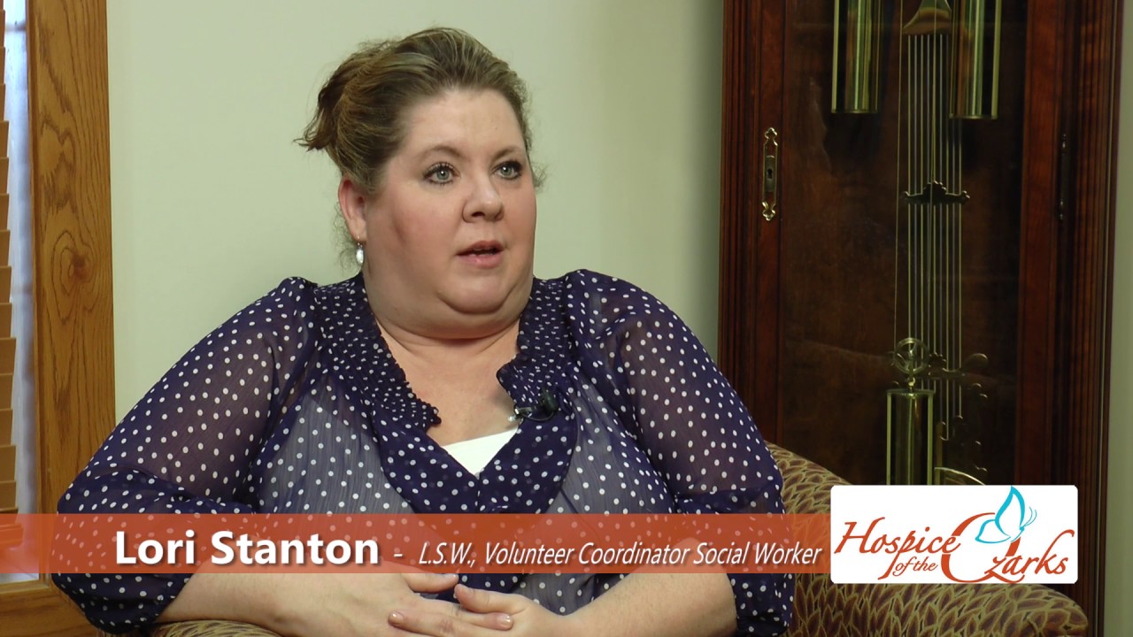 Hospice of the Ozarks - Lori Stanton Testimonial #2 - YouTube