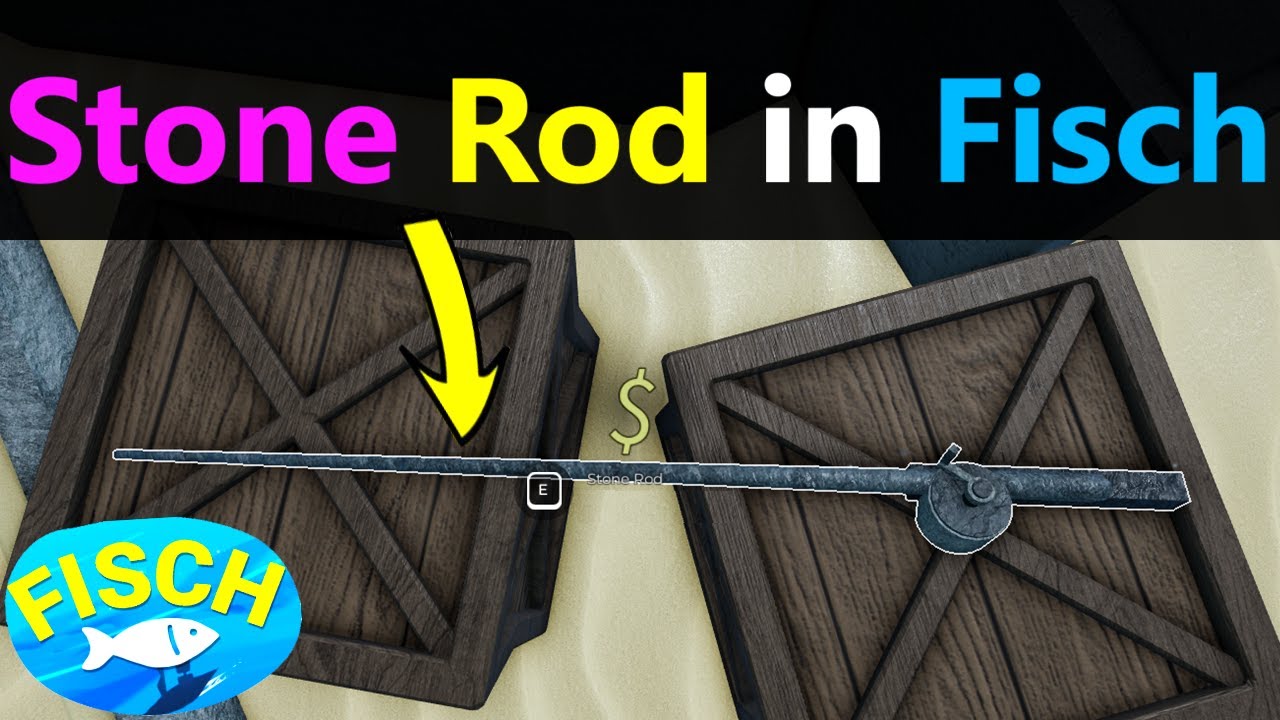 How to get the Stone Rod in Fisch | Stone Rod Location in Fisch #roblox ...