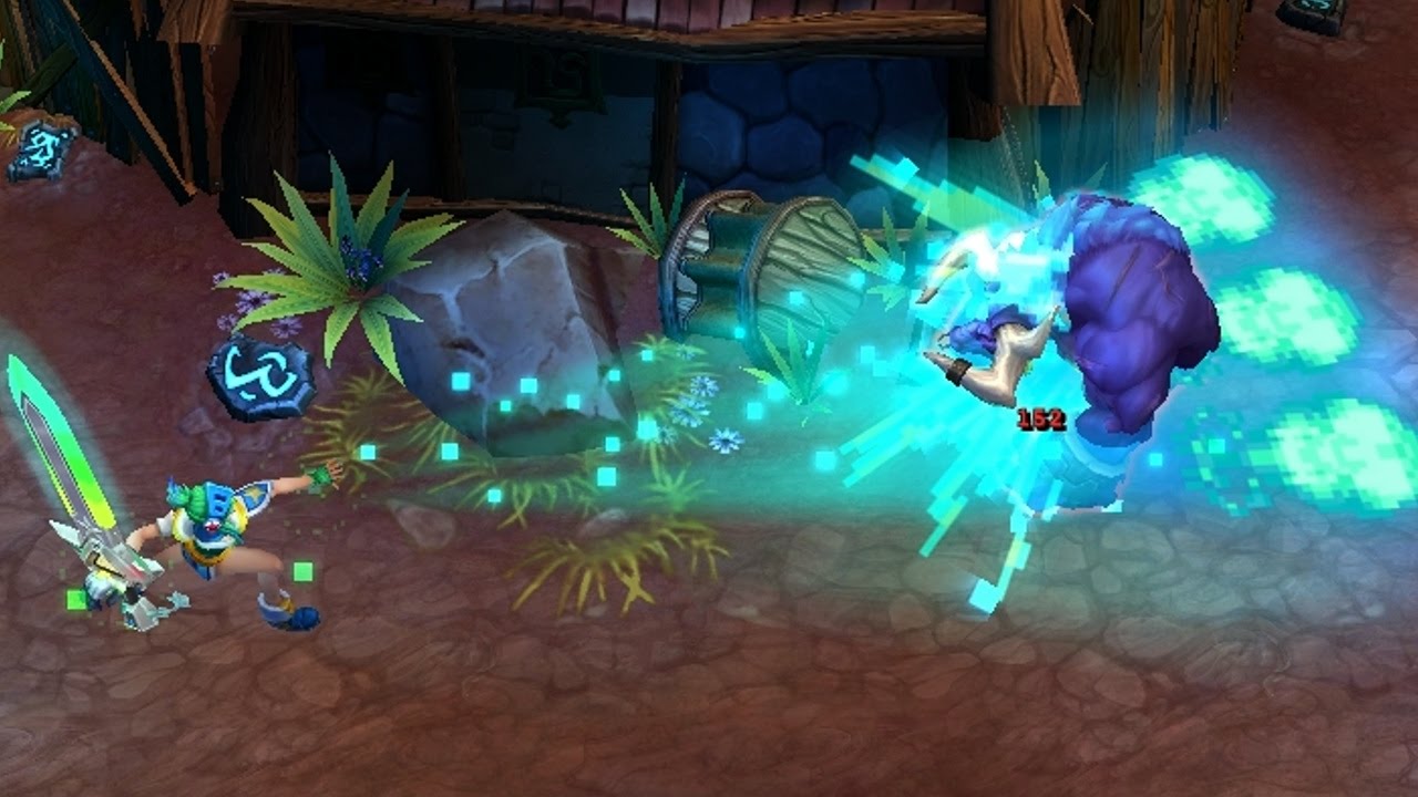 LoL ARCADE Riven Skin Spotlight - League of Legends Gameplay - YouTube