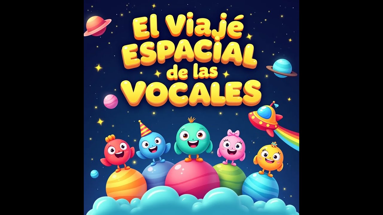 El Viaje Espacial de las Vocales - YouTube
