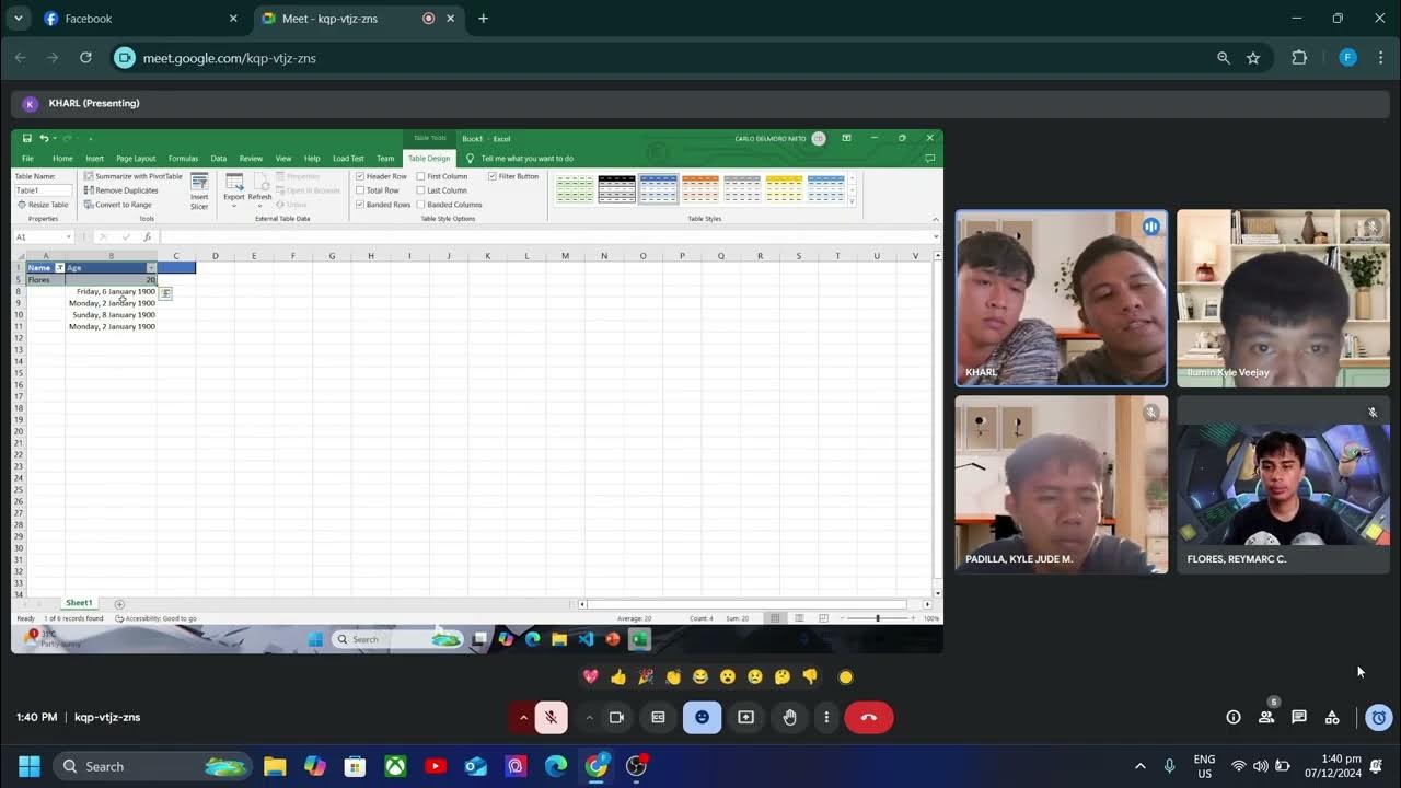 MS EXCEL TUTORIAL - YouTube