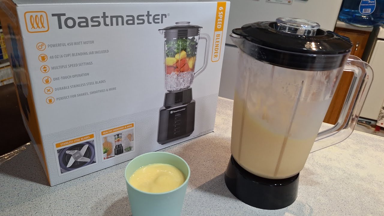 UNBOXING Toastmaster 6 Speed Blender - YouTube