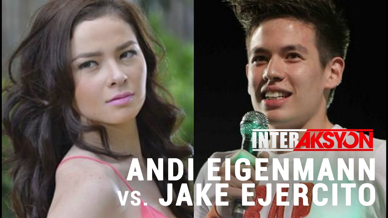 Andi Eigenmann and Jake Ejercito's word war - YouTube