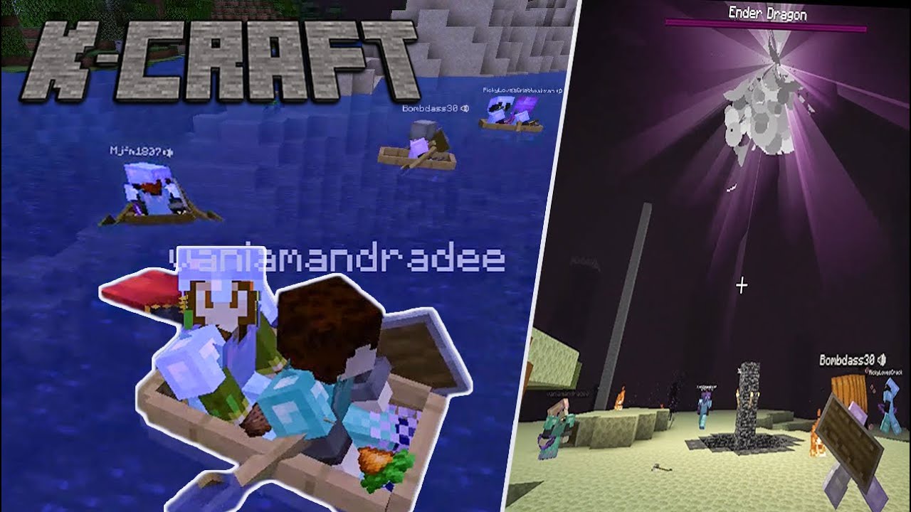 Clueless End-Raiding | K-Craft - Part 7 - YouTube