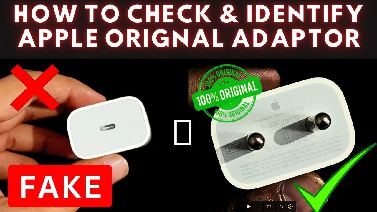 How to Check If Your Apple Charger Is Genuine: Easy Steps !! # ...