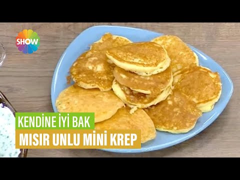 Mısır Unlu Mini Krep Tarifi | Kendine İyi Bak