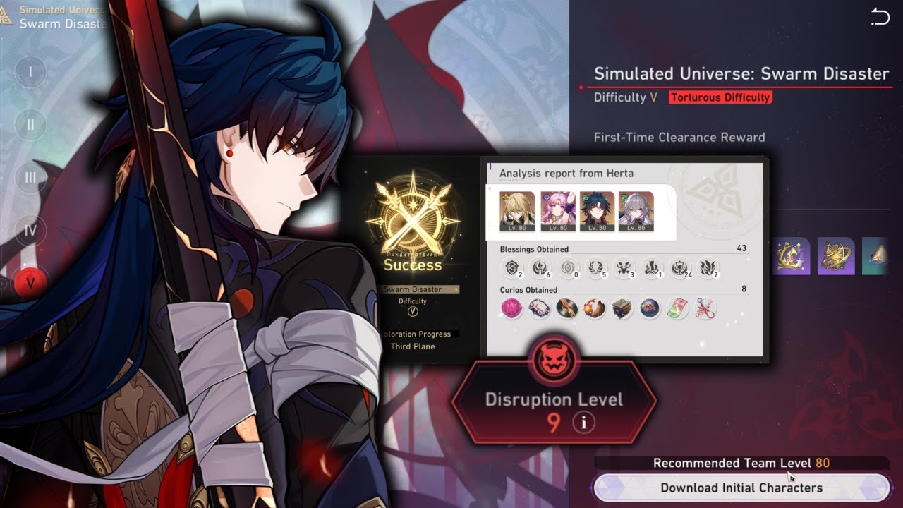 Blade Team with Elation Full Run Swarm Disaster Diff 5 - YouTube