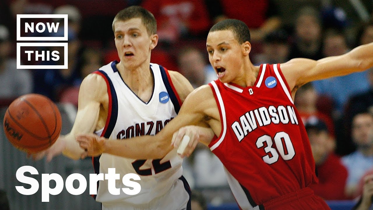 Remember When: Steph Curry's NCAA March Madness Magic | NowThis - YouTube