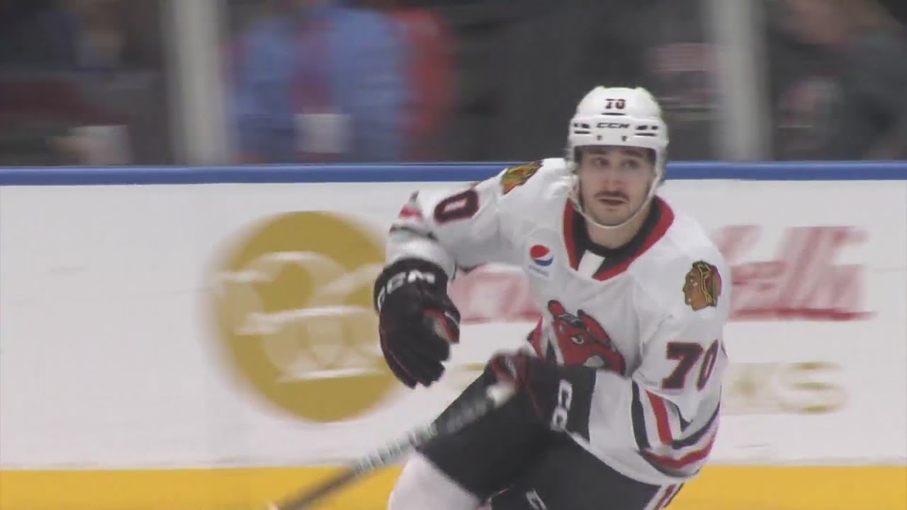 Rookie Cole Guttman making an impact for the red-hot IceHogs - YouTube