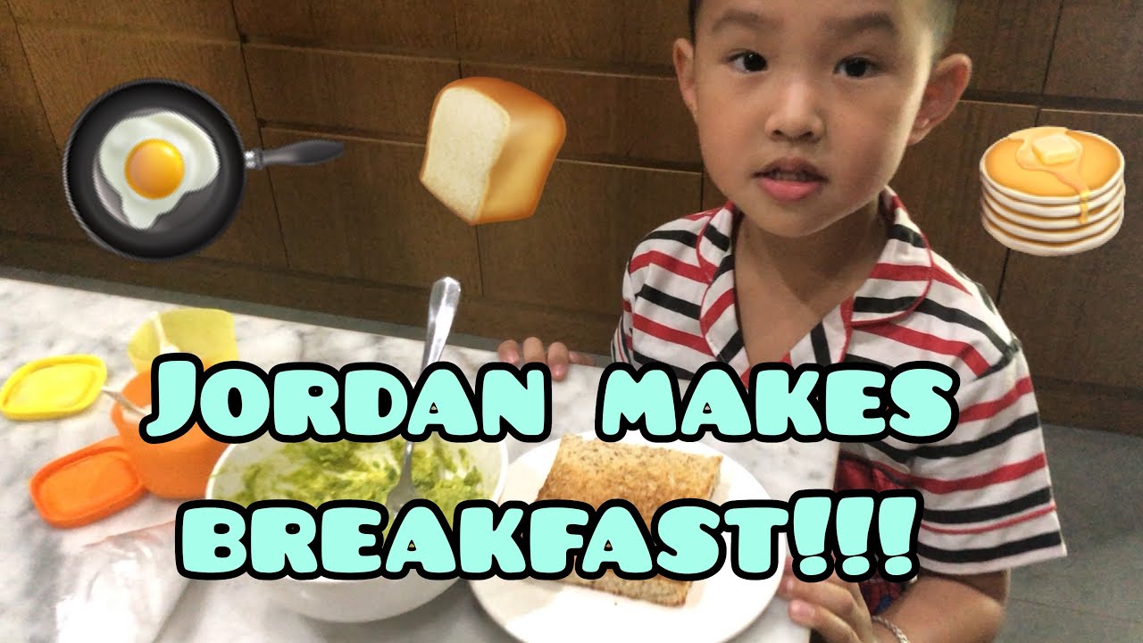 JORDAN MAKES A FULL BREAKFAST - YouTube