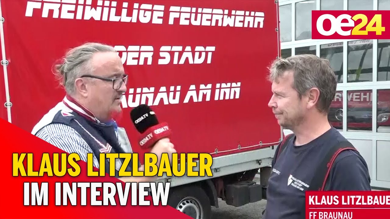 Klaus Litzlbauer über Unwetter in Oberösterreich - YouTube