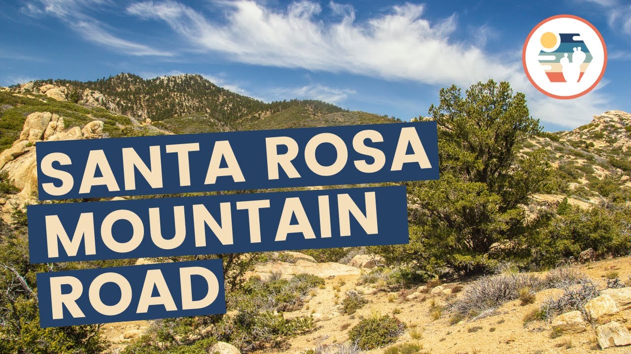 Santa Rosa Mountain Road in Six Minutes - YouTube