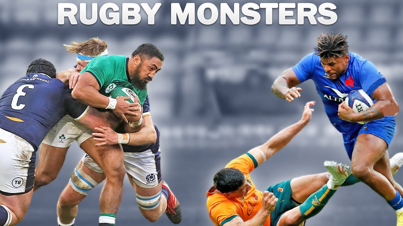 Bundee Aki vs Jonathan Danty | Rugby Monsters - YouTube