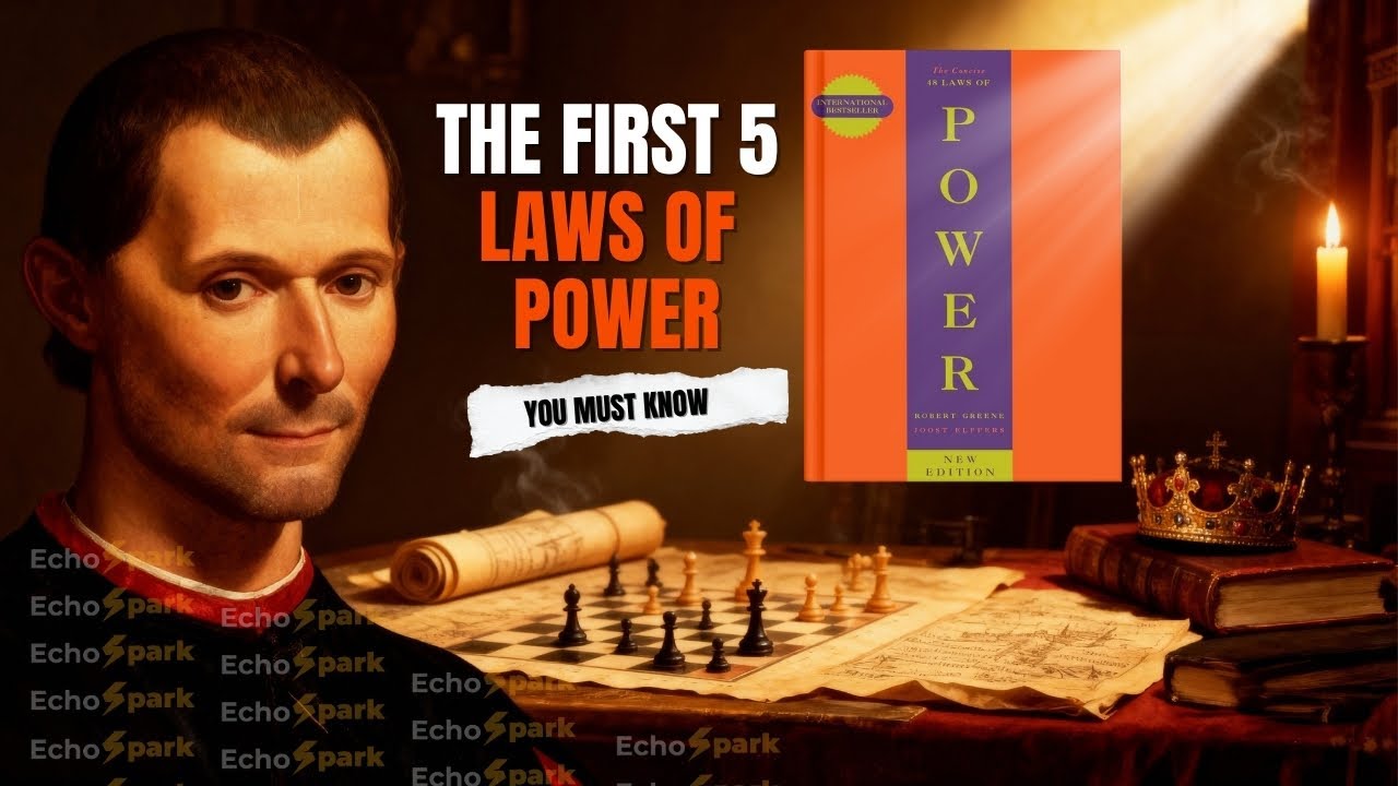 The summery of 48 laws of power(chapters 1-5) - YouTube