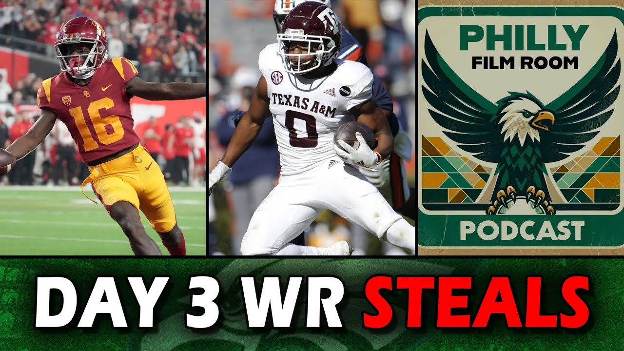 Ainias Smith & Tahj Washington - Eagles LATE Day 3 Targets - YouTube