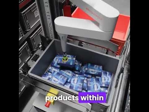 Brightpick Giraffe – Maximise Warehouse Storage with Smart Robotics - YouTube