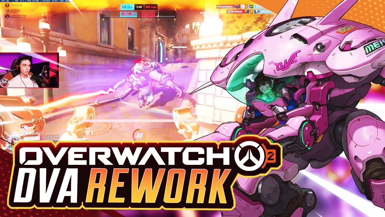 Overwatch 2 Dva REWORK - This is peak Gameplay! - YouTube