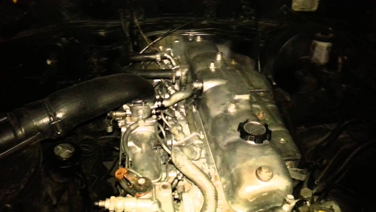 Toyota Land Cruiser HJ60 85' -2H engie 6 cylinders - YouTube