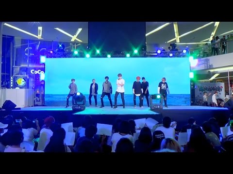 161001 [Wide] BangEarn cover BTS - N.O+Concept Trailer+Save ME+I Like It+Danger @ Esplanade#3
