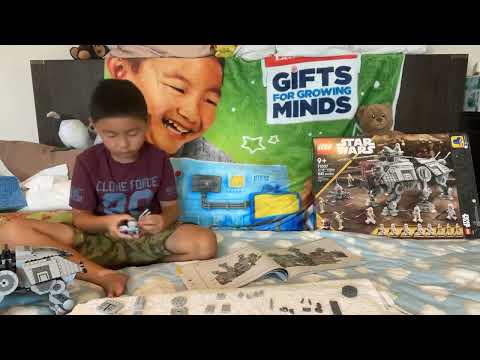 Kyle’s LEGO Set Build STAR WARS All-Terrain Tactical Enforcer AT-TE ...