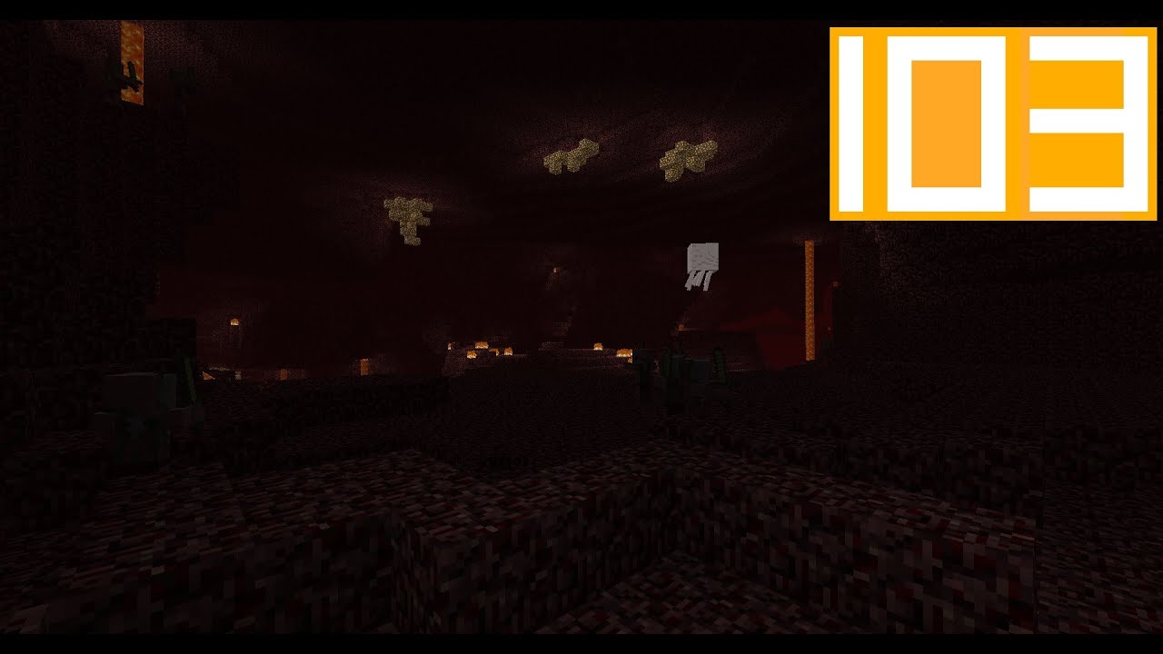 Minecraft Alpha to 1.17 - A ghastly day in the nether [103] - YouTube