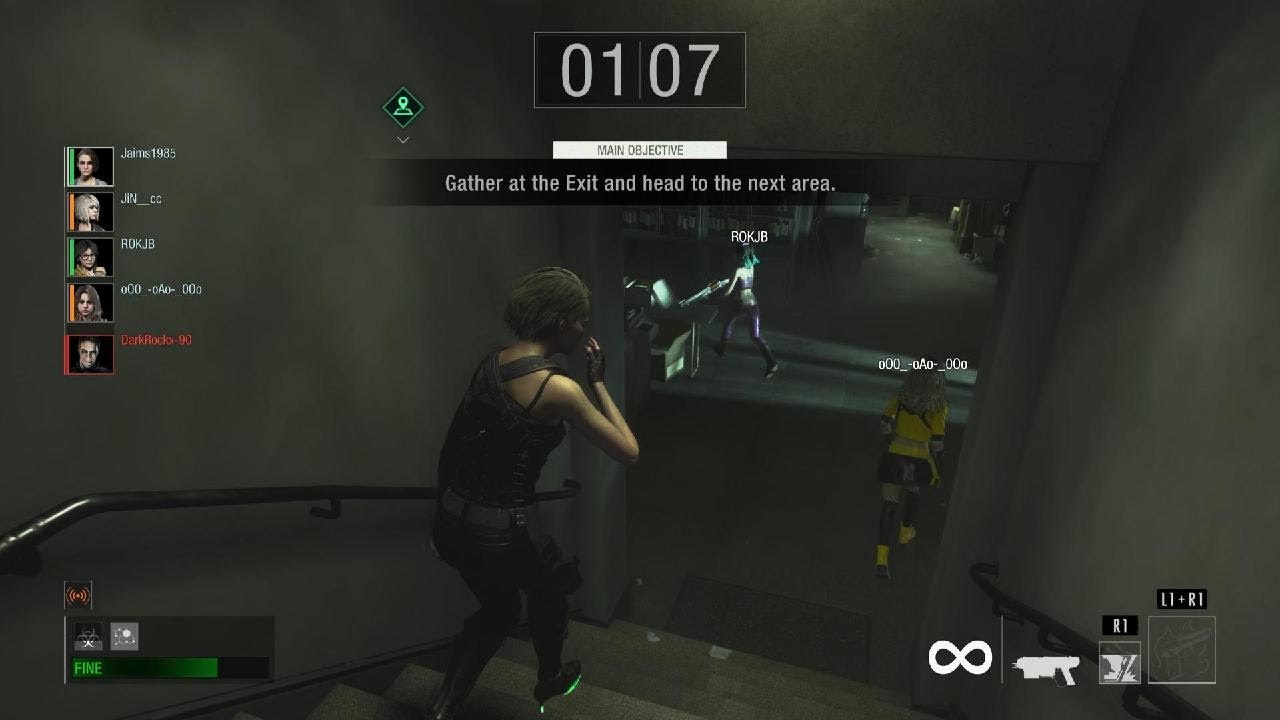 Resident Evil Resistance - epic dodge - YouTube