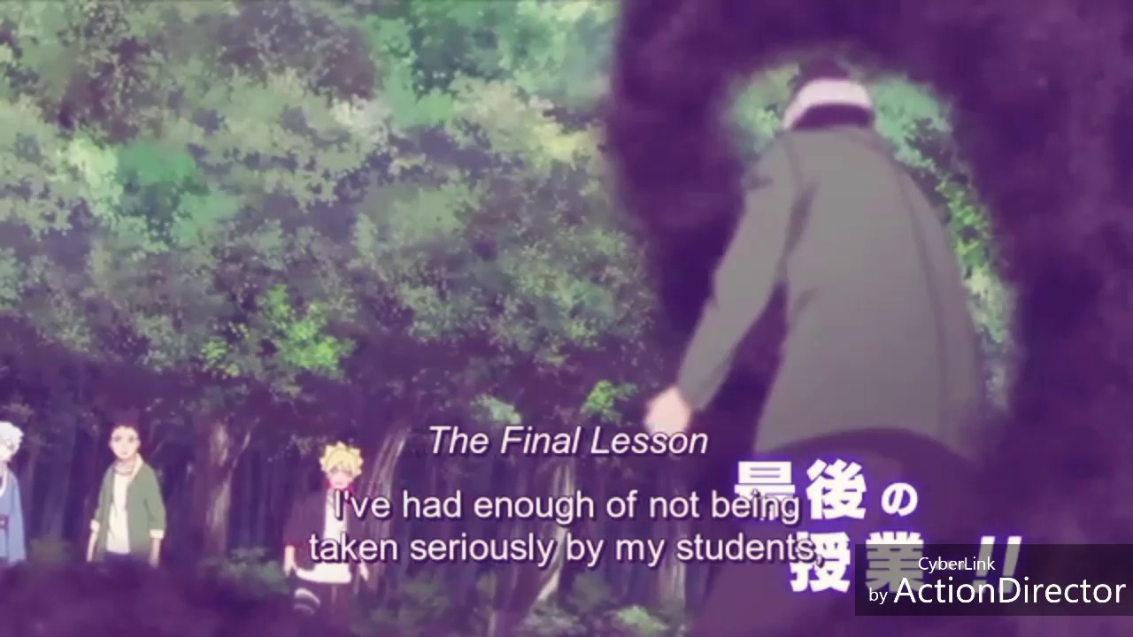 Boruto amv sensei vs student - YouTube