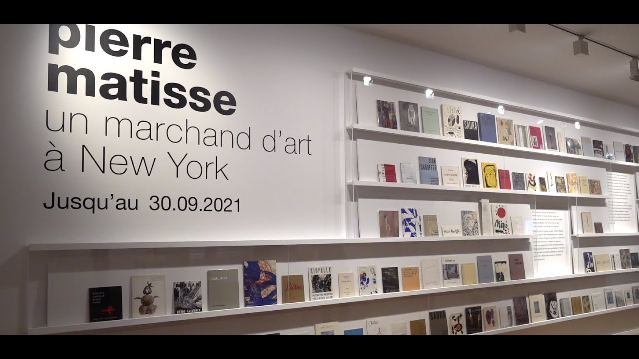 Inauguration de l’exposition « Pierre Matisse, un marchand d’art à New ...