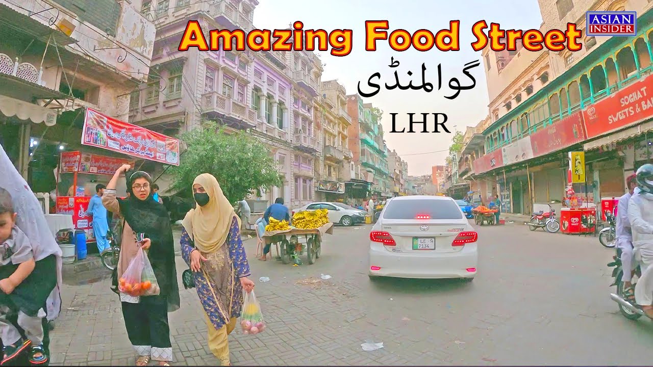 First Ever 4K Video of Gawal Mandi Food Street | Lahore - YouTube