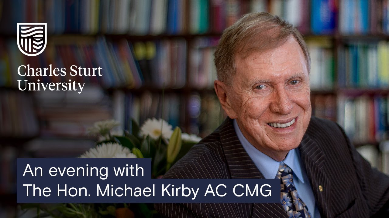 An evening with The Hon. Michael Kirby AC CMG - YouTube