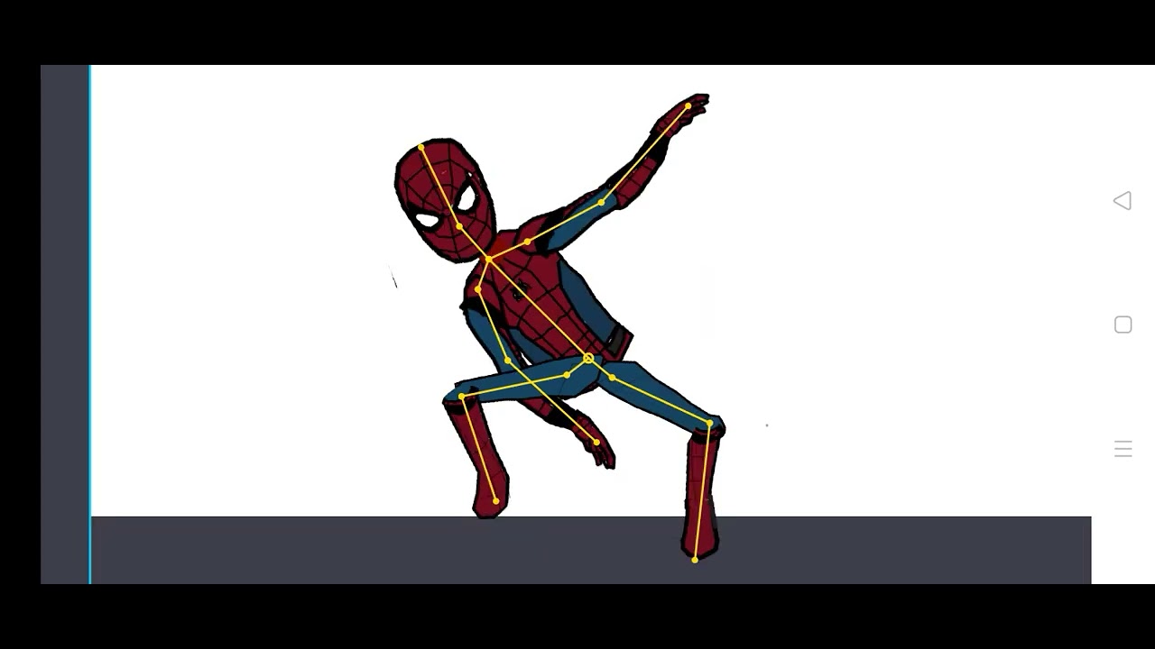 new front view spider man - YouTube