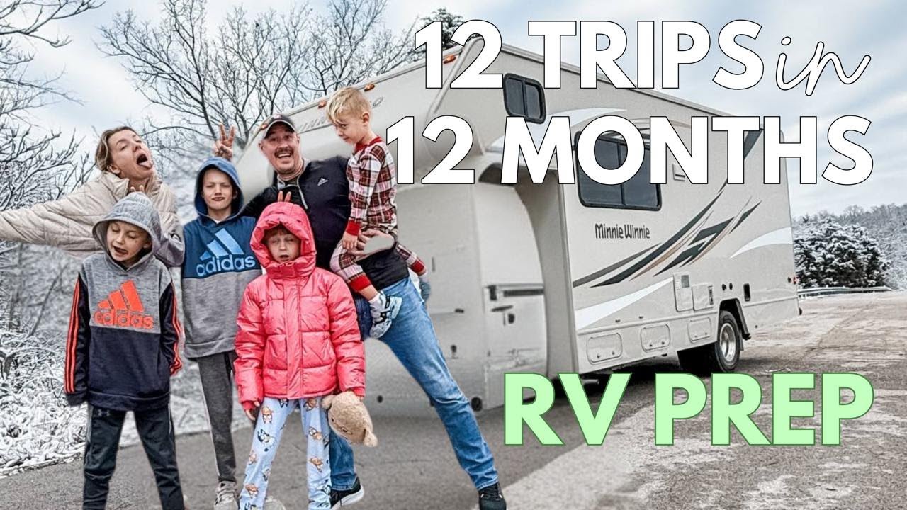 Prepping the RV for Trip 1 | Mom Vlog | 12 Trips in 12 Months Kickoff ...