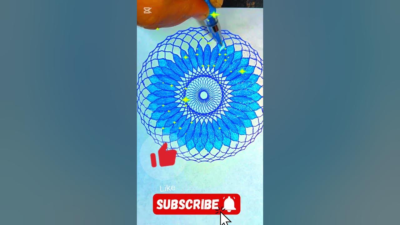 Spirograph is a tool for creating geometric patterns.@spirograph15 - YouTube