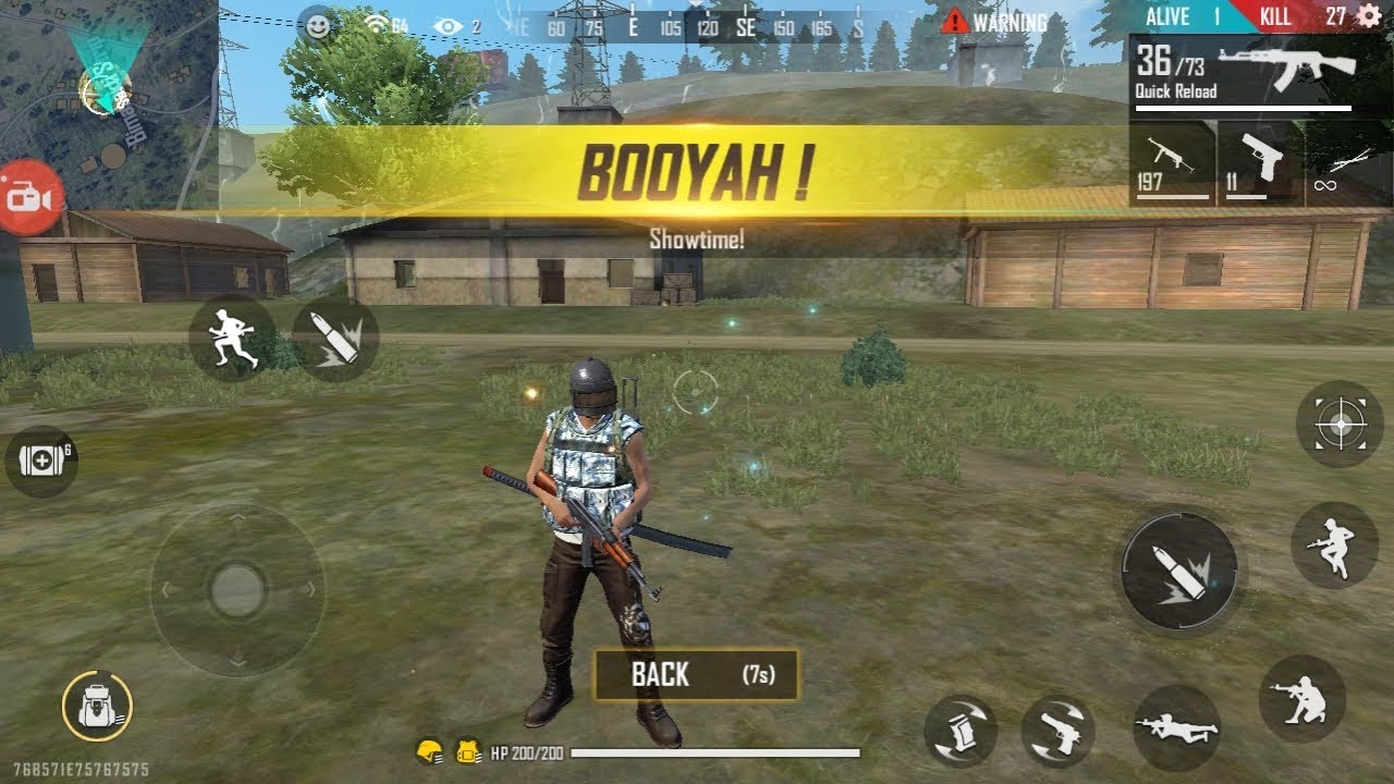 free fire live rush game play - YouTube